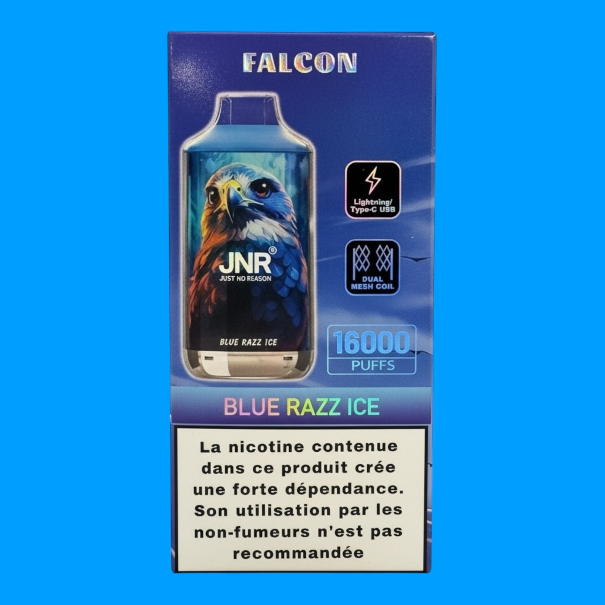 Puff JNR FALCON X 16K - Goût Hawaii, Mi Amor, Love 66 | 16 000 Puffs