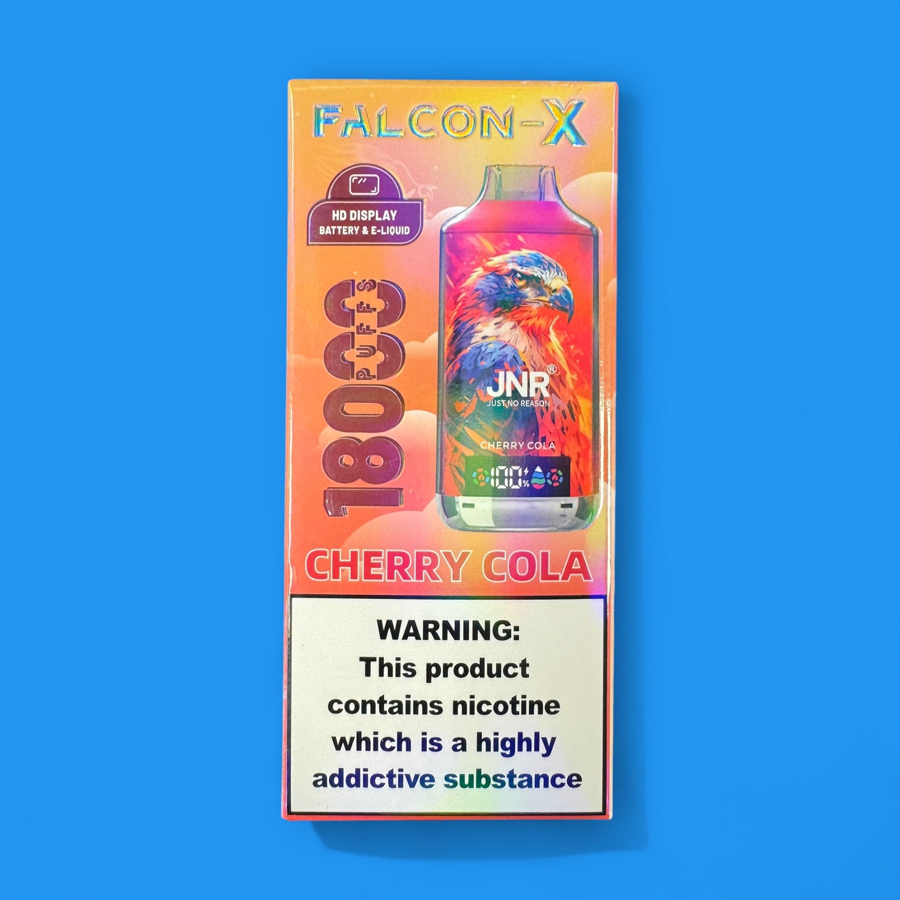 Puff JNR Falcon X 18K – 18 000 Puffs, Livraison Rapide | Mellowinc